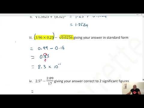 Computation Worksheet 16 - 21