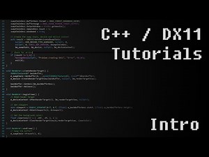 C++ / DirectX11 Tutorials - Intro And Setup