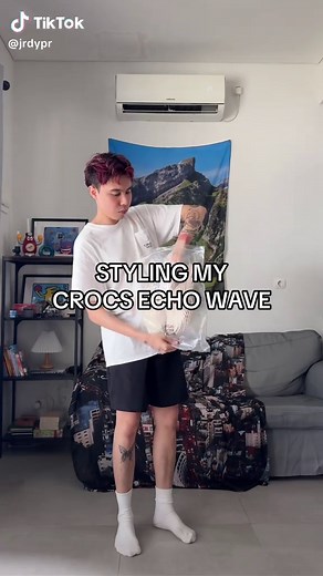 How to Style Crocs Echo Wave for Men