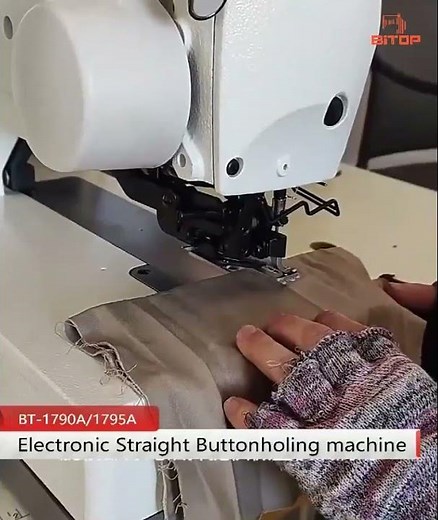 BT-1790A/1795A Electronic Straight Buttonholing machine