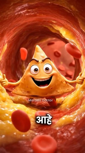 Marathi Doctor on Instagram: "समोसा, मोमोज, बर्गर, पिझ्झा आणि कोल्ड ड्रिंक हे सगळं चविष्ट वाटतं, पण रोजची सवय बनली तर हृदय, पचन, वजन आणि हाडांवर हळूहळू परिणाम होतो. 👉 कधीतरी चालतं पण रोज नाही हे लक्षात ठेवा. #Marathi #HealthAwareness #JunkFood #HeartHealth #FitnessMarathi (Junk Food Effects, Samosa Trans Fat, Momos Digestion, Burger Cholesterol, Pizza Weight Gain, Cold Drink Side Effects) तुमचं आवडतं Fastfood काय आहे?"