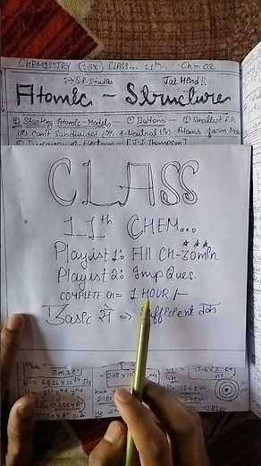 ATOMIC STRUCTURE ~ Ch-2 Chemistry_11th || ONE-SHOT💯✨🎉|| Basic Se!! ~ 30min!! || BEST-VIDEO🔥||