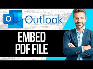 How to Embed PDF File in Outlook Email Body