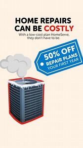 Skip the long lines to shop smart and save big this Black Friday. Score big savings on repair plans from HomeServe, now at 50% off* your first year. Get reliable protection for your home’s vital systems, from plumbing and HVAC to your electrical systems. Big Savings and peace of mind. *Not available everywhere | HomeServe USA