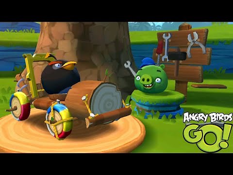 Angry Birds Go! // Rocky Road (Track 1) - Walkthrough (Part 3)