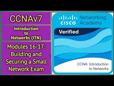 CCNAv7 | Introduction to Networks | Modules 16-17: Building and Securing a Small Network Exam