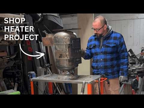 Turning Propane Tanks Into a Wood Stove to Heat My Shop