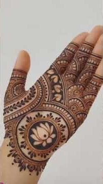 simple and easy trending mehandi designs 😍😻