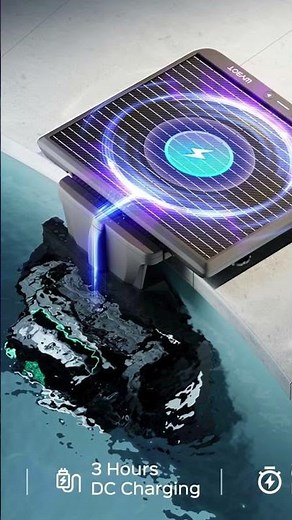 WYBOT S2 Solar Powered Robotic Pool Vacuum Cleaner for Inground Pools