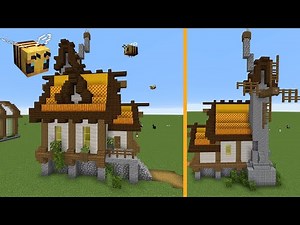 Bee Keeper's House Tutorial | Minecraft 1.15 House