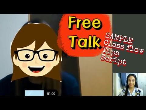 FREE TALK CLASS || ESL ONLINE || FREE CONVERSATION || CLASS FLOW || ENGOO DEMO FREE TALK CLASS