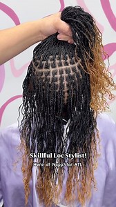 Starter Micro Locs by NappStar ATL!🔥 #locs #locnation #locstyles #atlantalocs #atllocs #locsatlanta #loclivin #locstylesforwomen #atlantaloctician #loc | NappStar ATL