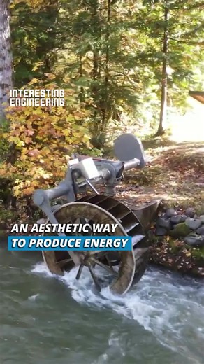 Efficient Waterwheels: High-Power Turbines and Gear Units