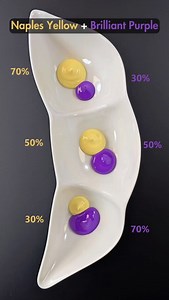 137K views · 12K reactions | Let's Mixing Naples Yellow  + Brilliant Purple   . Color Mixing . Creative colors . Artful blend . Color play . Paintmixing . Color theory . How to make color #colormixing #artvideo #paintmixing #asmr #colors #foryou #art #MiniArtZone #reels #mixing | Mini Art Zone | Facebook