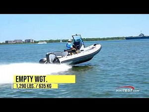 Zodiac Open 5.5 (2019-) Test Video - By BoatTEST.com