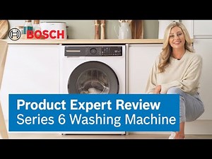 Bosch Series 6 Washing Machine: i-DOS, Steam & Efficiency | Expert Review | Bosch Home UK/Ireland