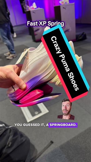 These are some CRAZY running shoes from Puma. Fast XP Propulsion, Fast XP Blade, Fast XP Levitate and Fast XP Spring #runningshoes #runningshoereview #pumarunning #pumashoes @PUMA