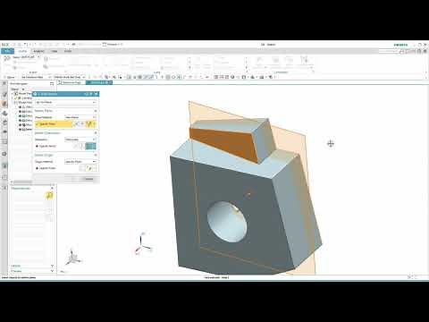 Tutorial: Sketch Orientation in NX CAD