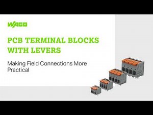 PCB Terminal Blocks with Lever
