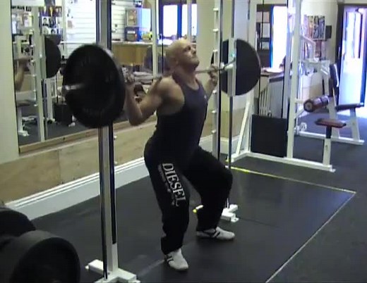 Wide Stance Smith Machine Squat