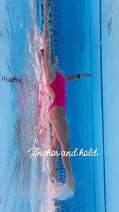 Use your catch to setup your hand and forearm facing backwards, and imagine you’re anchoring your arm in the water and moving your body past that point. | Effortless Swimming