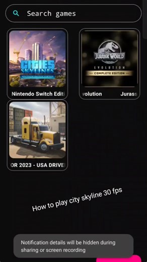 City skyline Android #cityskyline #android #pcgamesinandroid #real #yuzu#nitendogame #edenemulator