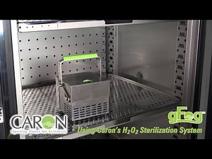 Using Caron's gFog H2O2 Sterilization