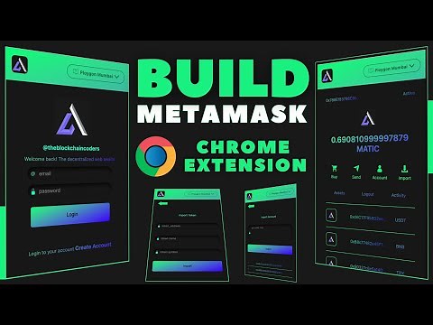 MetaMask Clone Chrome Extension | Create Your Own Crypto Wallet