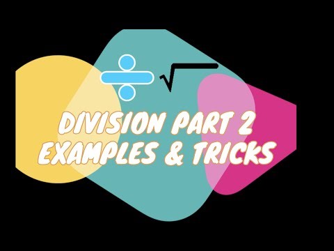 Easy DIVISION for KIDS part 2 in TAGALOG - SOLVE DIVISION EASILY