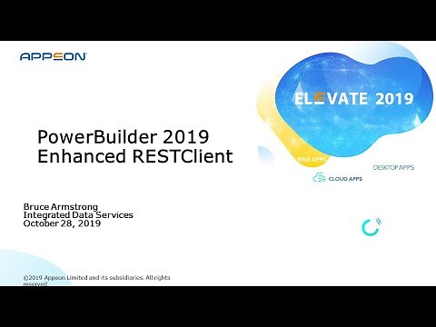 Enhanced RESTClient in PowerBuilder 2019