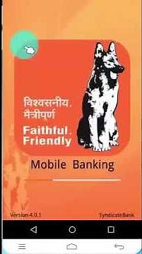 Learn To Register Mobile Banking of SyndicateBank on Android