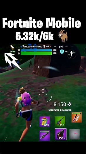 Fortnite Mobile Chapter 6 season 4 Gameplay on Poco F6 | Adamas | 2025