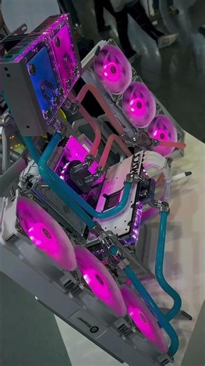 This Custom PC Build is CRAZY! 😱 #shorts