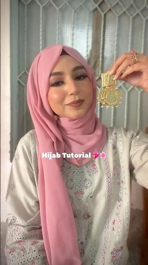Hijab Tutorial With Earrings | Wedding Hijab Tutorial | Zaofishan Naqvi