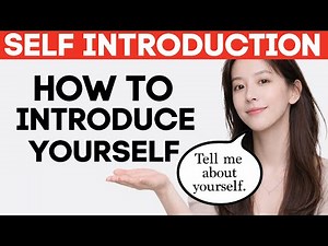 SELF INTRODUCTION | How to Introduce Yourself in English | Tell Me About Yourself Interview Answer