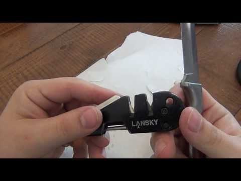 Knife Sharpener Review : Lansky "Blade Medic"