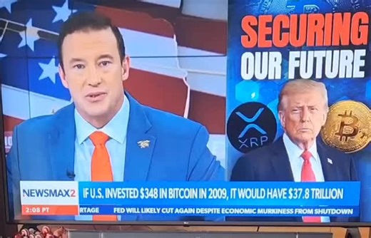 15K views · 567 reactions |  Newsmax talking about XRP clearing the national debt. #xrp #xrpripple #xrparmy #xrpnews #xrpcommunity | Crypros Crypto | Facebook