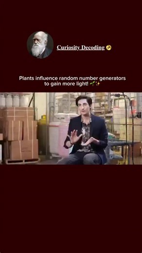 𝐂𝐮𝐫𝐢𝐨𝐬𝐢𝐭𝐲 𝐃𝐞𝐜𝐨𝐝𝐢𝐧𝐠 on Instagram: "Plants influencing random number generators (RNGs) to adjust their light exposure suggests that consciousness can affect randomness. This challenges the idea that randomness is purely mechanical, hinting that life might influence probabilities in subtle ways. It implies a deeper connection between mind and matter, where intention or awareness might shape physical events. The plant’s effect on RNGs suggests consciousness has an active role in alt