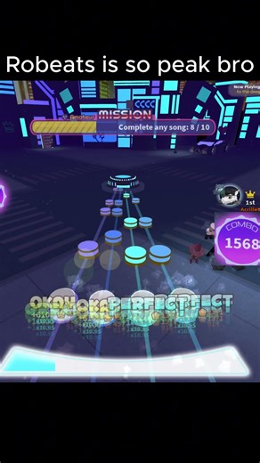 Sink to the deep sea world (HARD 39) | Robeats #roblox #robeats #rhythmgame #gaming