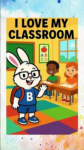 🏫 I Love My Classroom! | Buddy Hopsalot School Song | ABC JollyJams Academy #shorts #kidssongs