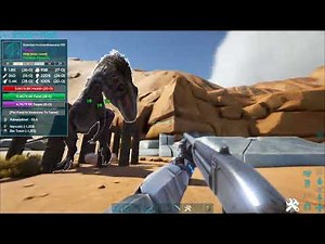 How to tame an Acrocanthosaurus and how to trap it (Ark Additions) | Ark Survival Evolved