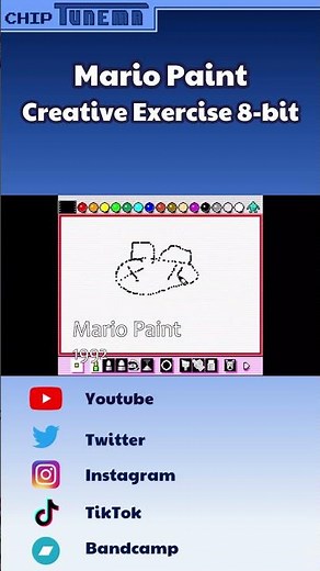 Mario Paint - Creative Exercise [8-BIT REMIX]