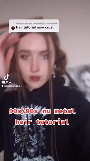 Nu Metal Hair Tutorial: Greasy Mallgoth Hairstyle Guide