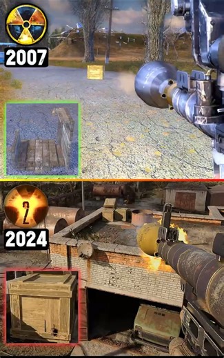 ☢️ 17 Years Apart: STALKER SoC vs STALKER 2 😮 #Shorts #Stalker2 #vs #stalker #gaming