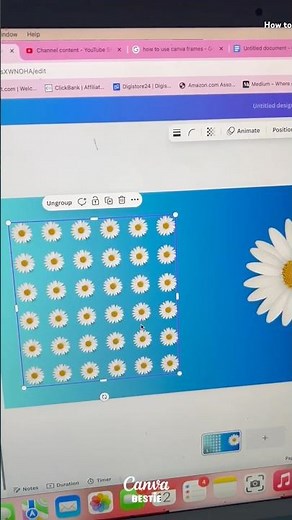 How to Make Seamless Patterns on Canva 🪄 #canvatutorial