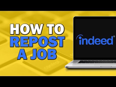 How To Repost A Job On Indeed (Quick Tutorial)