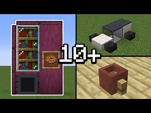 10+ Build Hacks in Minecraft! #16