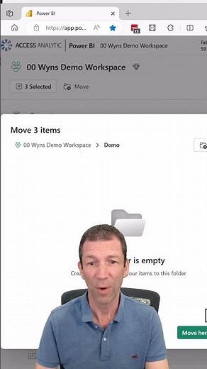Folders in Power BI Workspaces #powerbi
