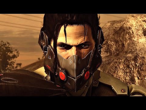 Metal Gear Rising Revengeance - Jetstream Sam Boss Fight [4K 60FPS]