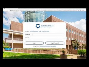 myPGCC First Time Login